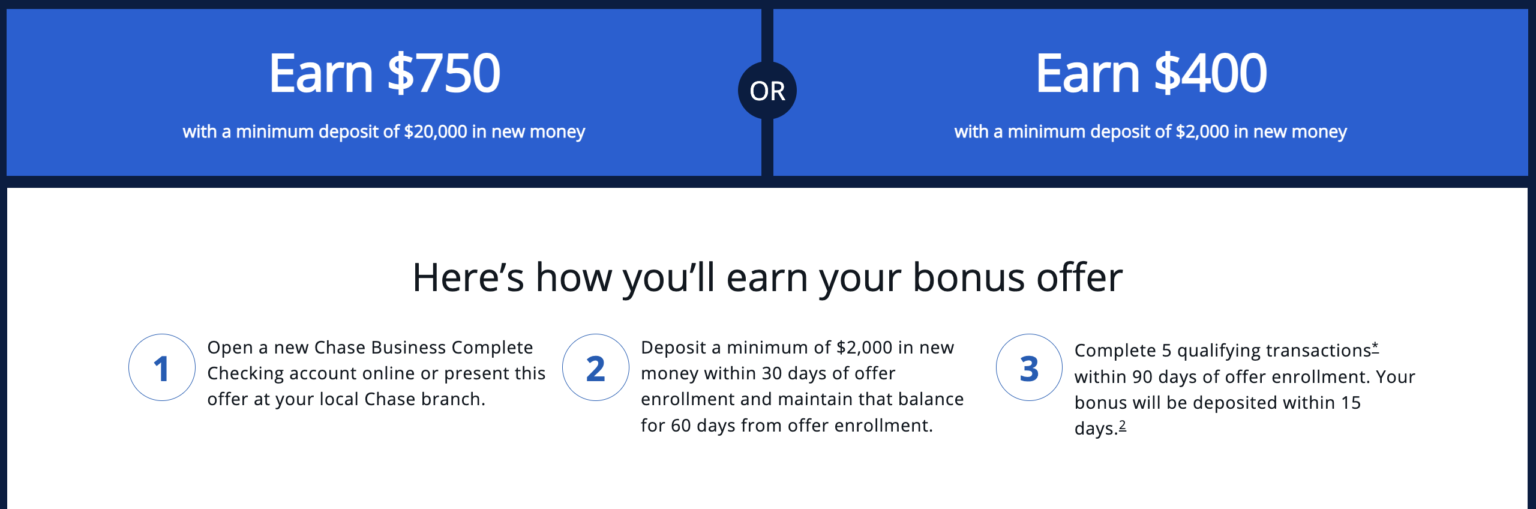 Chase Bank: $750 Business Checking Account Bonus [Ends 4.17.25 ...